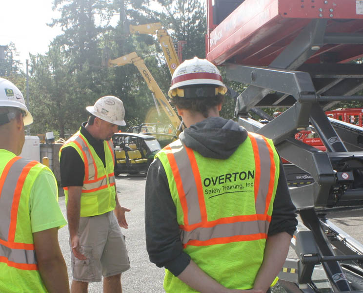 Aerial and Scissor Lift Training - Overton Safety Training